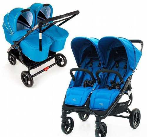 Коляска для двойни 2в1 Valco Baby Snap Duo