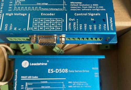 ES-D508 - серводрайвер шаговый leadshine