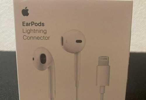 Новые наушники Apple EarPods Lightning(mmtn2ZM/A)
