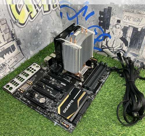 Gigabyte GA-X99-UD4   охлаждение