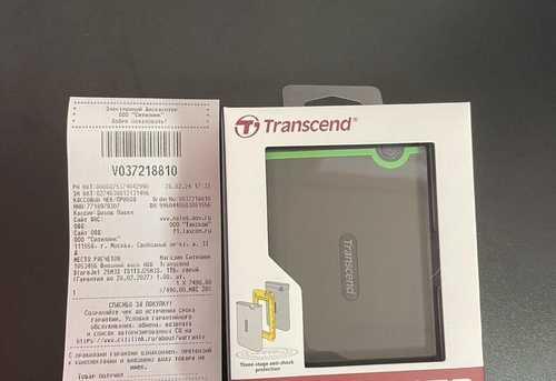 Внешний жесткий диск 1 тб Transcend StoreJet 25M3S