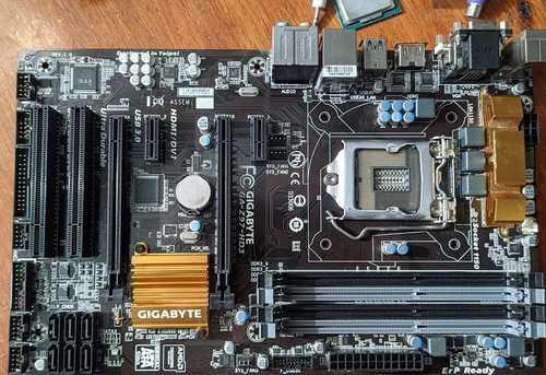 Материнская плата Gigabyte GA-Z97-HD3, LGA 1150