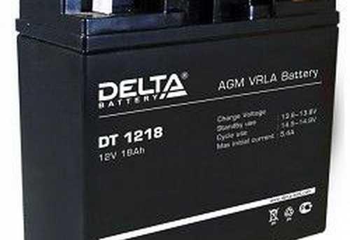 Delta DT 1218 (18 А\ч, 12В) свинцово- кислотный ак