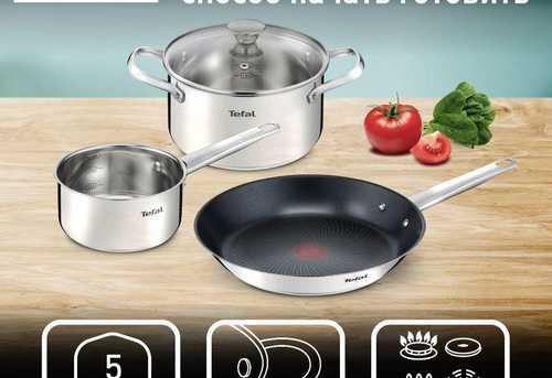 Набор посуды Tefal Cook Eat B922S434, 4 предмета