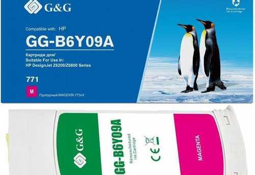 Картридж G&G GG-B6Y09A, 771C, пурпурный / GG-B6Y09