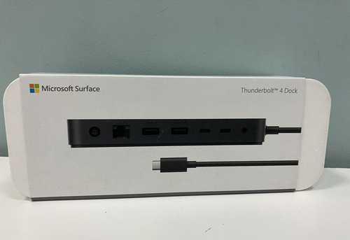 Новая Док-станция Microsoft Surface Thunderbolt 4