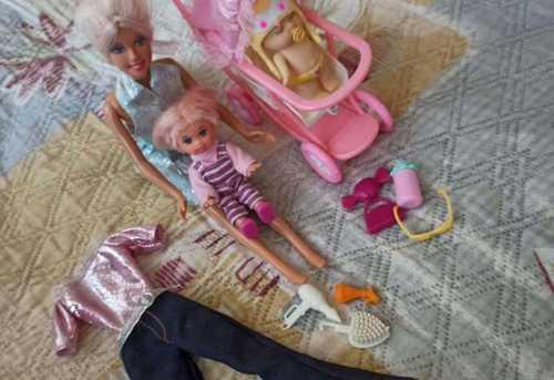 Кукла с детками