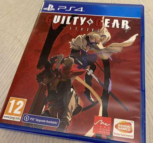 Диск Guilty Gear Strive PS4 Б/У