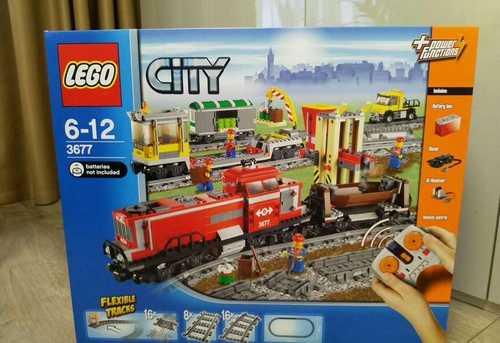 Lego City поезд 3677