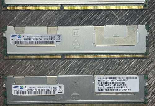 Оперативная память Samsung DDR3 4GB 1333 Mhz