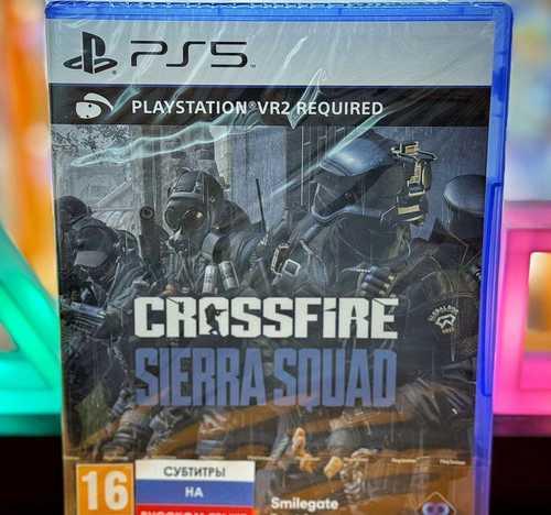 PS5 VR2 Игра Crossfire Sierra Squad (рус суб)