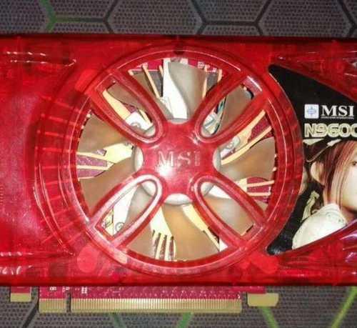 Видеокарты MSI GeForce 9600GT 512Mb 256bit