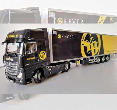 1/50 Mercedes Forever фура реф CarierTekno