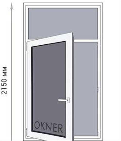 Окна в старый фонд 800х2150 одна створка под ключ