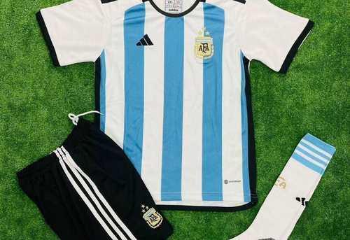 Детская форма сборной Аргентины с гетрами