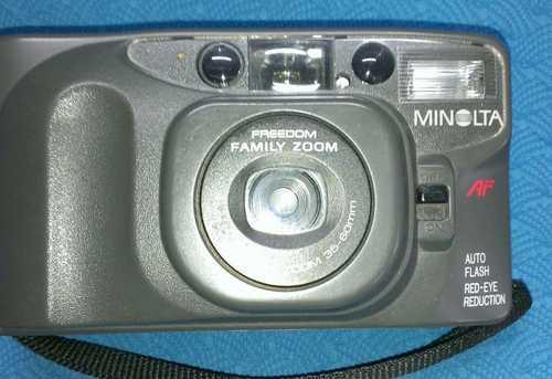 Фотоаппарат пленочный minolta freedom