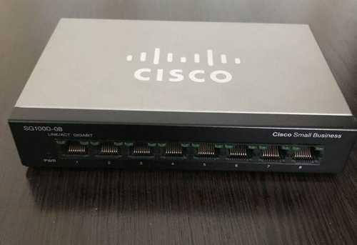 Коммутатор Cisco SG100D-08