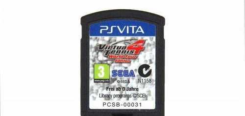 Virtua Tennis 4 для PS Vita (без коробки)