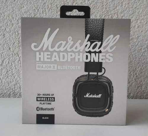 Оригинальная коробка Marshall Major II Bluetooth