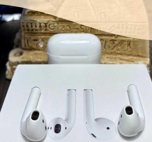 Airpods 1,2 наушники с новыми аккумами