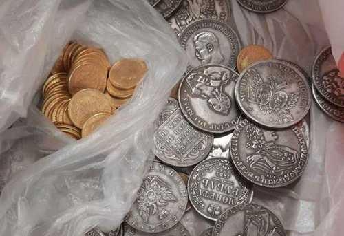 Сувенир,подарок монеты точные копии царских времён