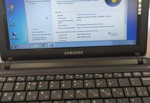 Ноутбук 10.1" Samsung N150 Plus, 160 ГБ, Atom N450, RAM 1 ГБ, Intel GMA 3150