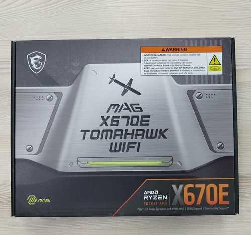 Комплект AMD R7 7800X3D + MSI X670E tomahawk wifi