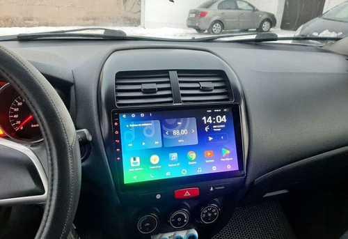 Android магнитола для Mitsubishi ASX, есть Teyes