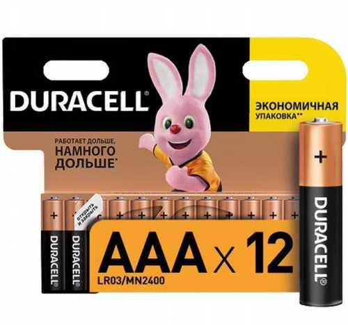 Батарейка Duracell Basic LR6-12BL AA, LR6-12BL AAA