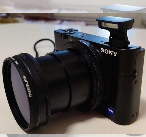 Фотоаппарат sony rx100M1 + чехол + светофильтр