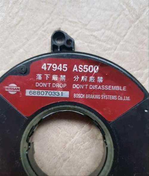 Датчик угла поворота колеса Nissan 47945AS500