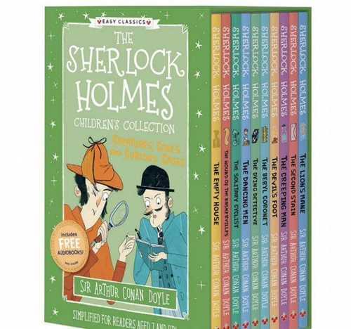 Sherlock Holmes 10 books set английские книги