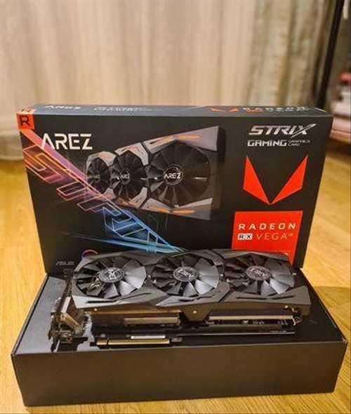 Видеокарта asus Arez Strix Radeon RX Vega 56 OC