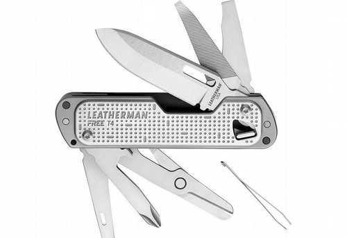 Мультитул leatherman free T4 Stainless 12 инстр