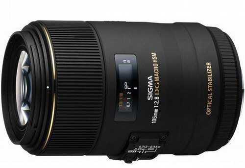 Объектив Sigma AF 105mm f/2.8 EX Canon EF,Новый