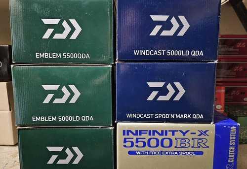 Катушки Daiwa Crosscast Windcast Emblem Infinity