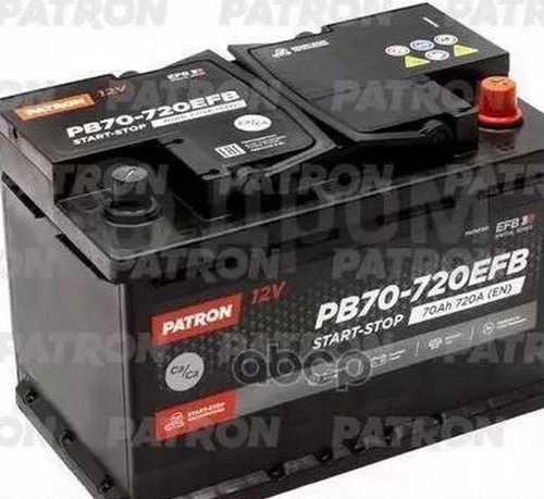 Аккумулятор patron Start&Stop PB79-720EFB
