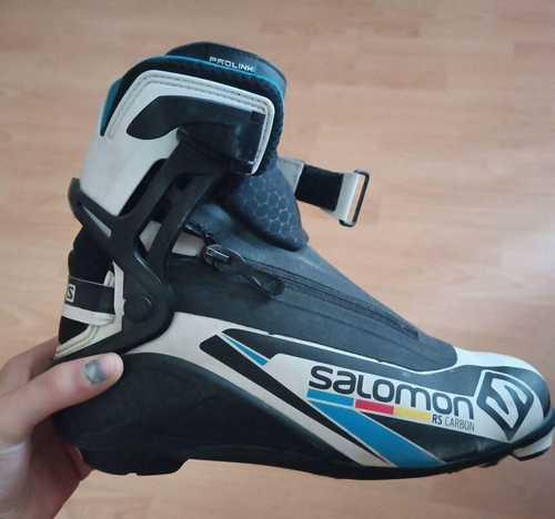 Лыжные ботинки salomon rs carbon