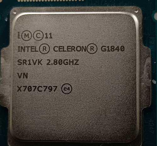 Процессор intel celeron g1840