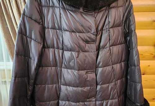 Куртка демисезонная женская 50 размер удлиненная