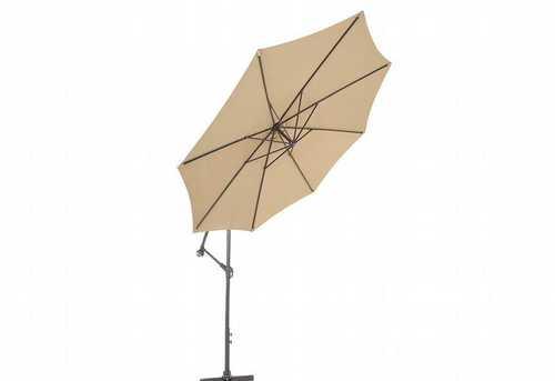 Зонт Парма, 3000мм, с вент. куполом, бежевый