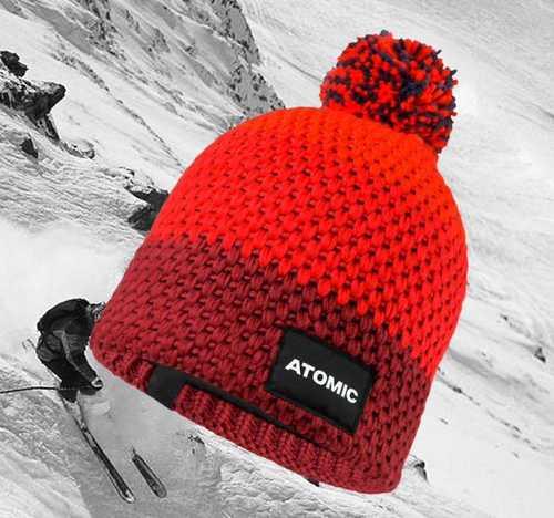 Шапка Atomic Racing Beanie Red