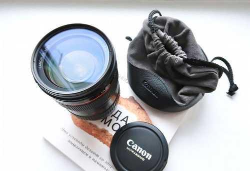 Объектив Canon EF 24-105 f4 IS USM (sn2416) +фильт