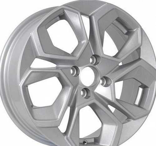 KDW KD1620 : 6,5x16 4*100 Et:45 Dia:60,1 Light Silver Painted