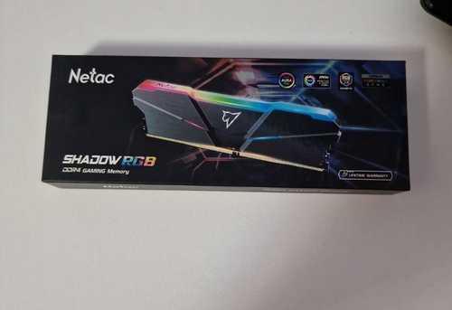 Оперативная память Netac shadow rgb 16gb