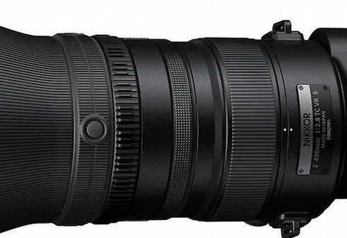 Телеобъектив Nikon nikkor Z 400mm f/2.8 TC VR S EU