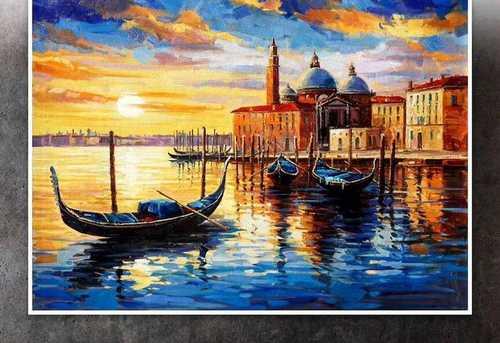 Картина маслом на холсте Картина венеция