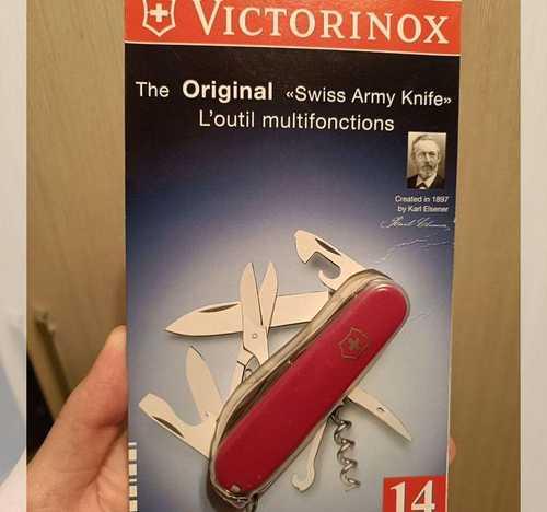 Нож складной victorinox 14 инструментов