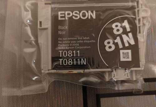 Картриджи для принтера Epson TO811