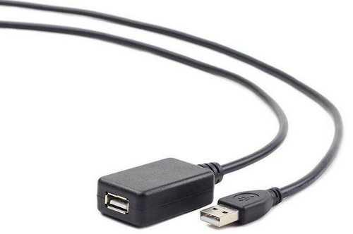 Кабель удлинитель USB 2.0 активный Cablexpert UAE0